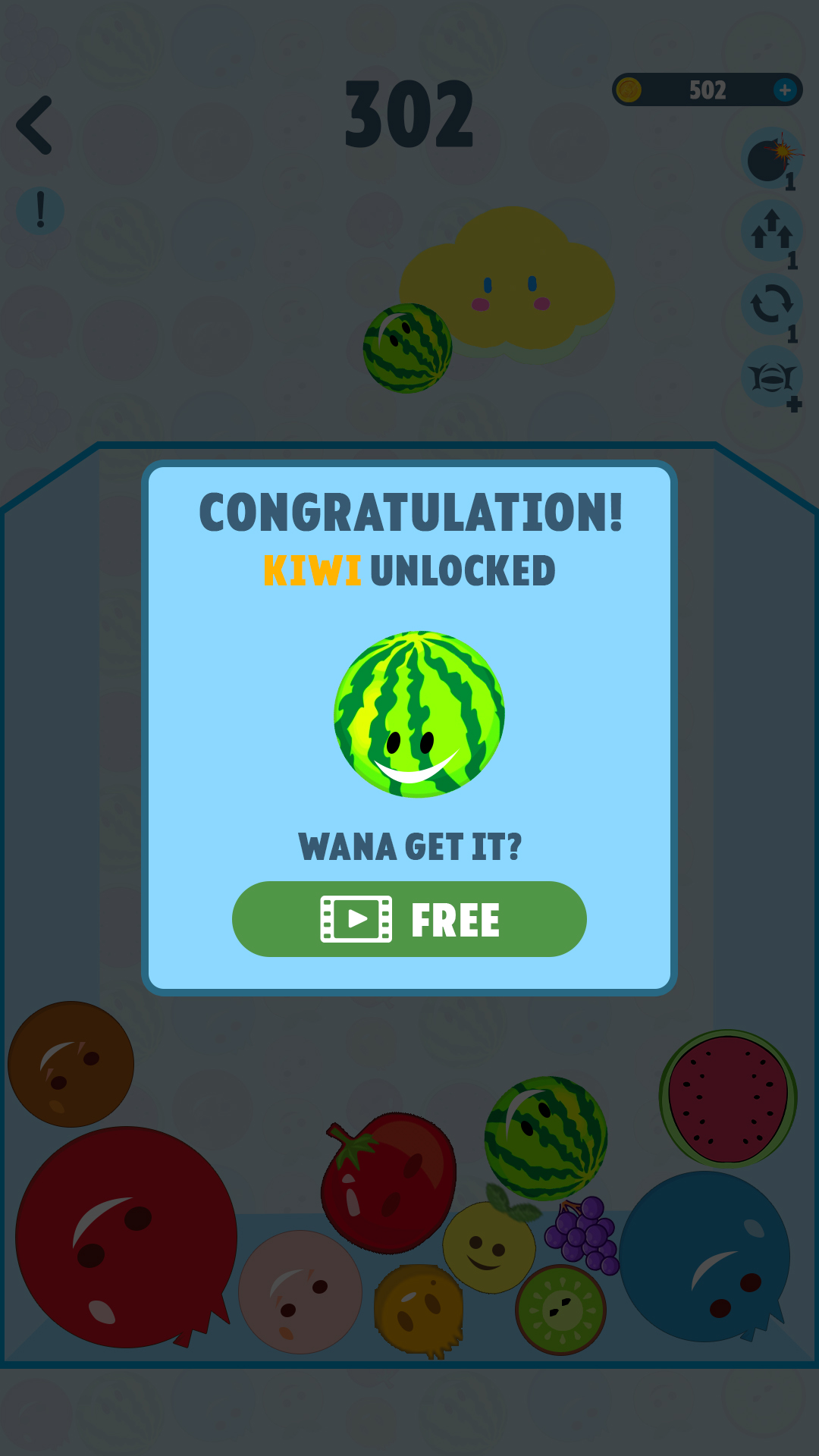 Suika Watermelon Game Merge Fruit Drop Game - Best Puzzle, Matching, and Fruit Merge Fun Juicy ...