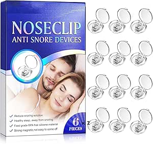 Amazon.com: Snoring Nose Clip to Prevent Snoring 12pcs Adjustable ...