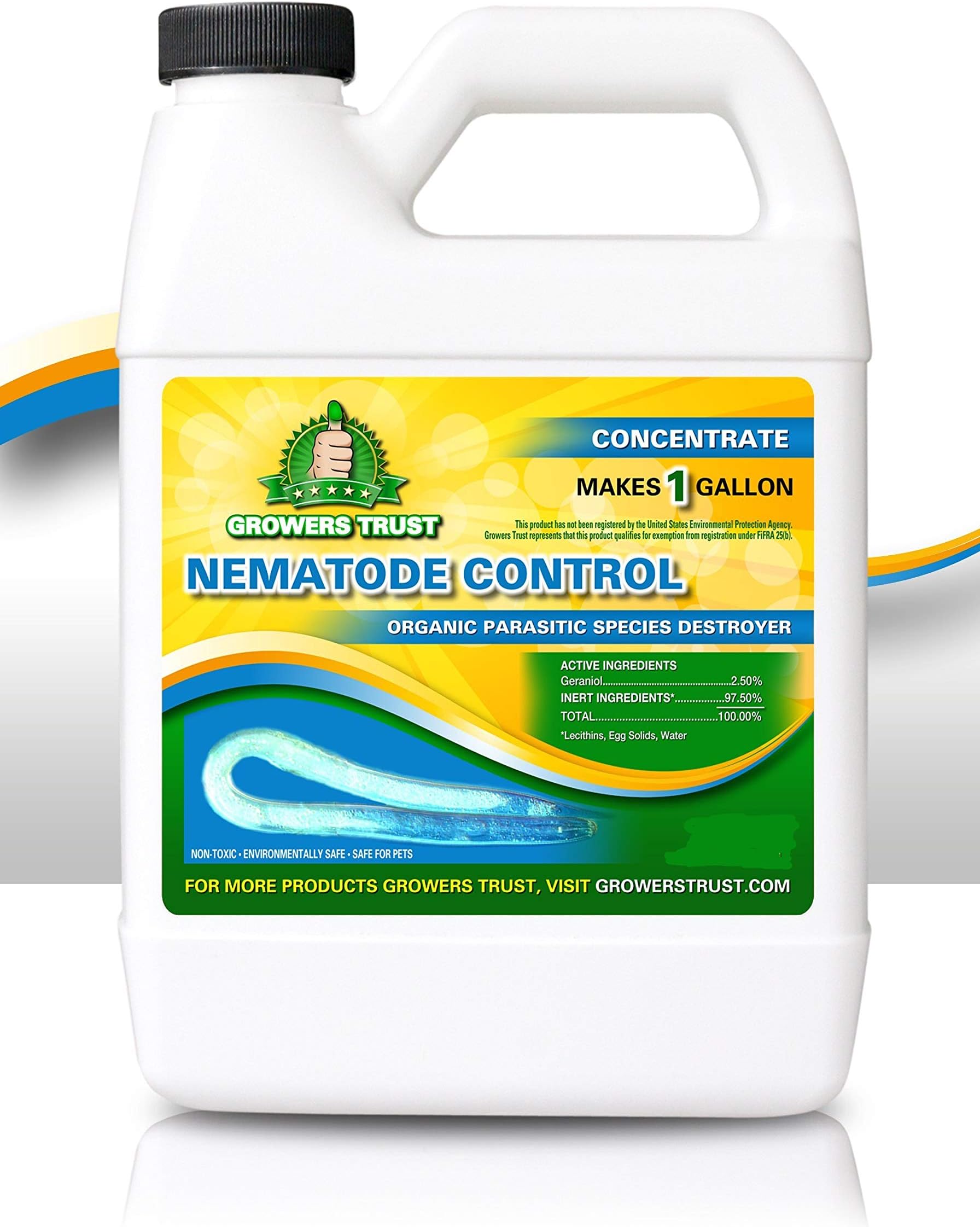 Amazon.com : Growers Trust Nematode Control Non-Toxic, Biodegradable ...