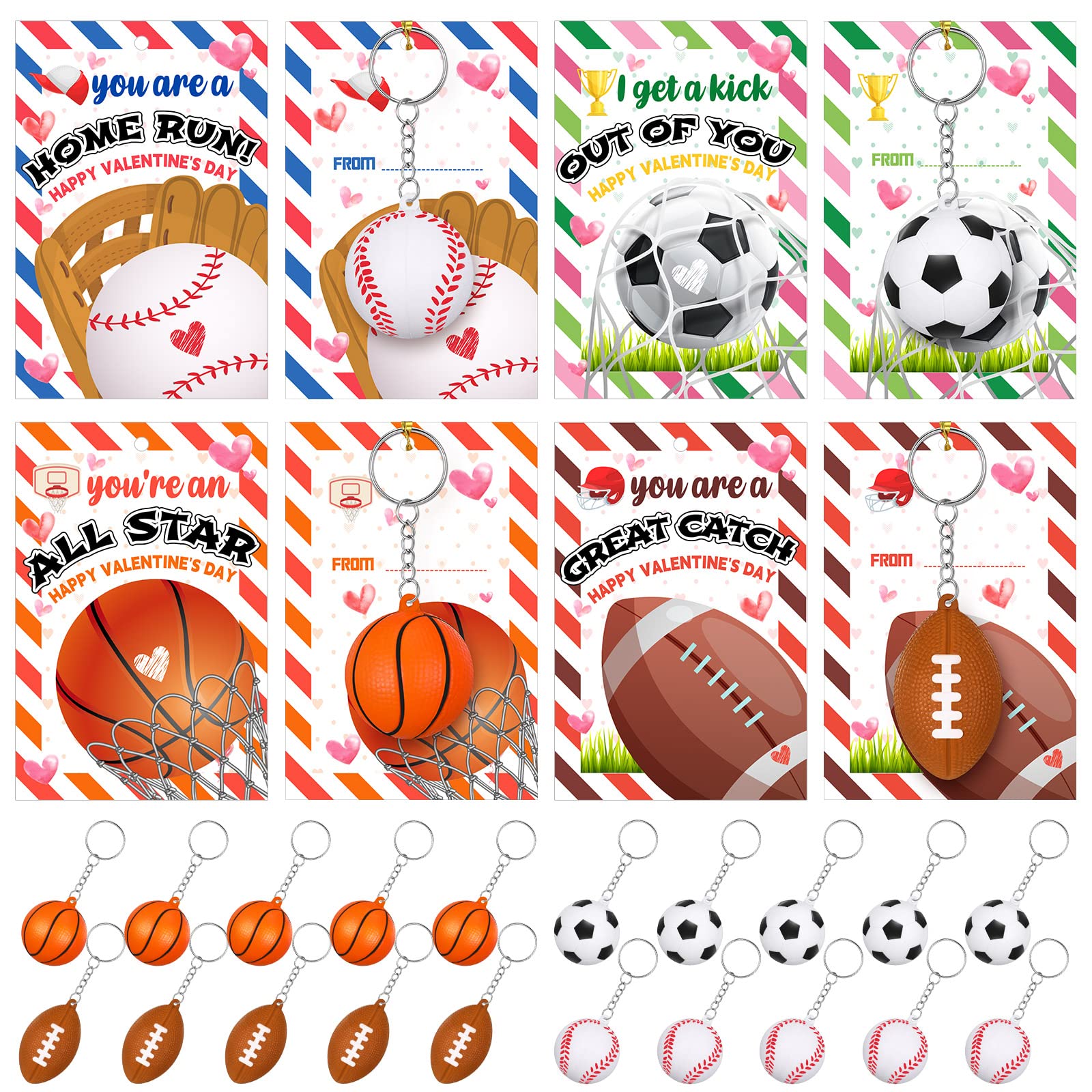 Free Printable Sports Valentine Cards Baseball Ticket Kids Valentine's