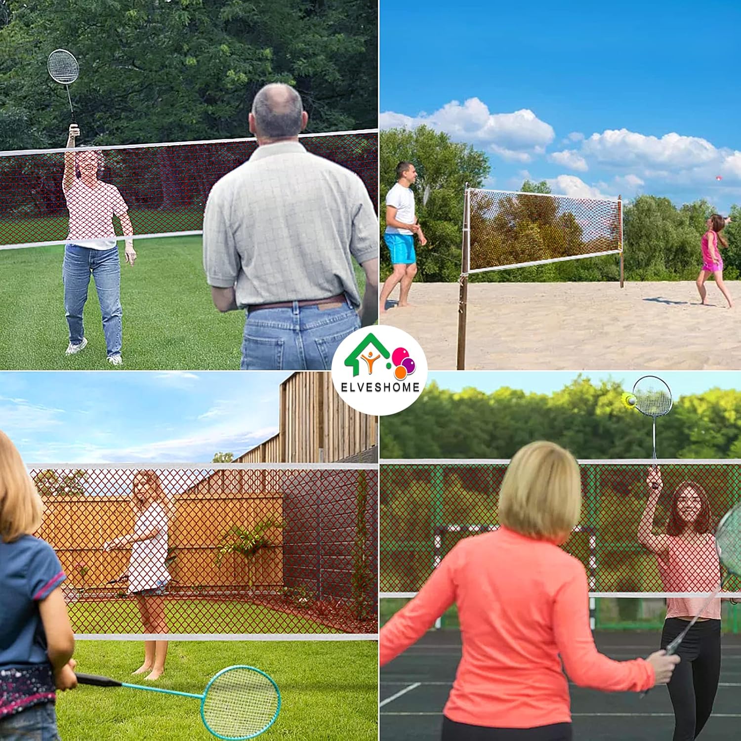 Badminton Net Professional, Badminton Net for Backyard, Portable ...