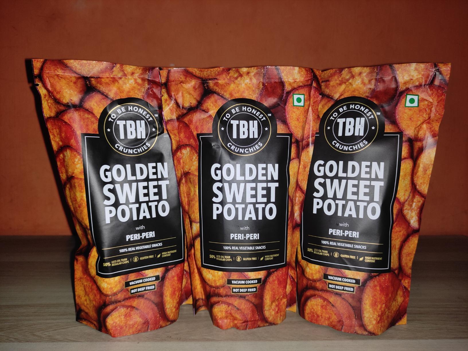 TBH – To Be Honest Vegetable Chips | Golden Sweet Potato Chips with ...