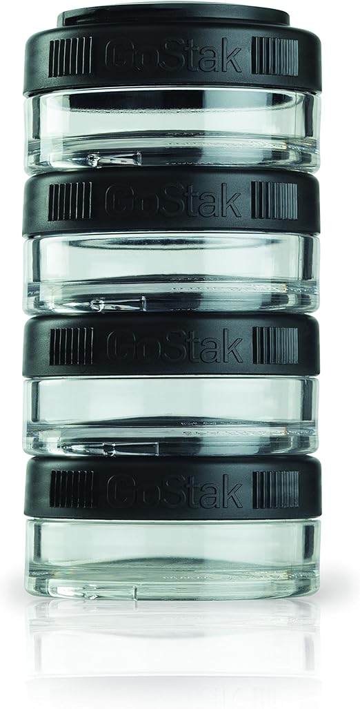 Amazon.com: BlenderBottle GoStak Food Storage Containers for Protein ...
