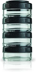 Amazon.com: BlenderBottle GoStak 4-Piece Stackable Food Storage ...