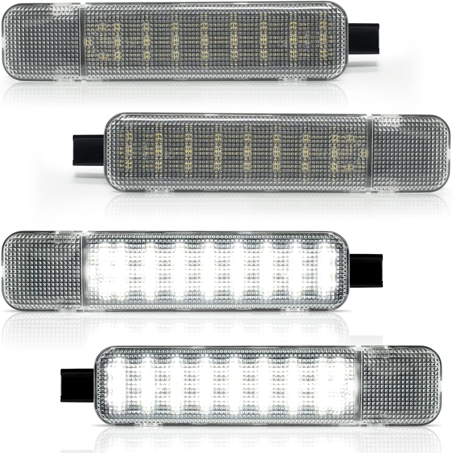 Amazon.com: Slykew 2 PCS Car Interior Door LED Light, 12V Waterproof PC ...