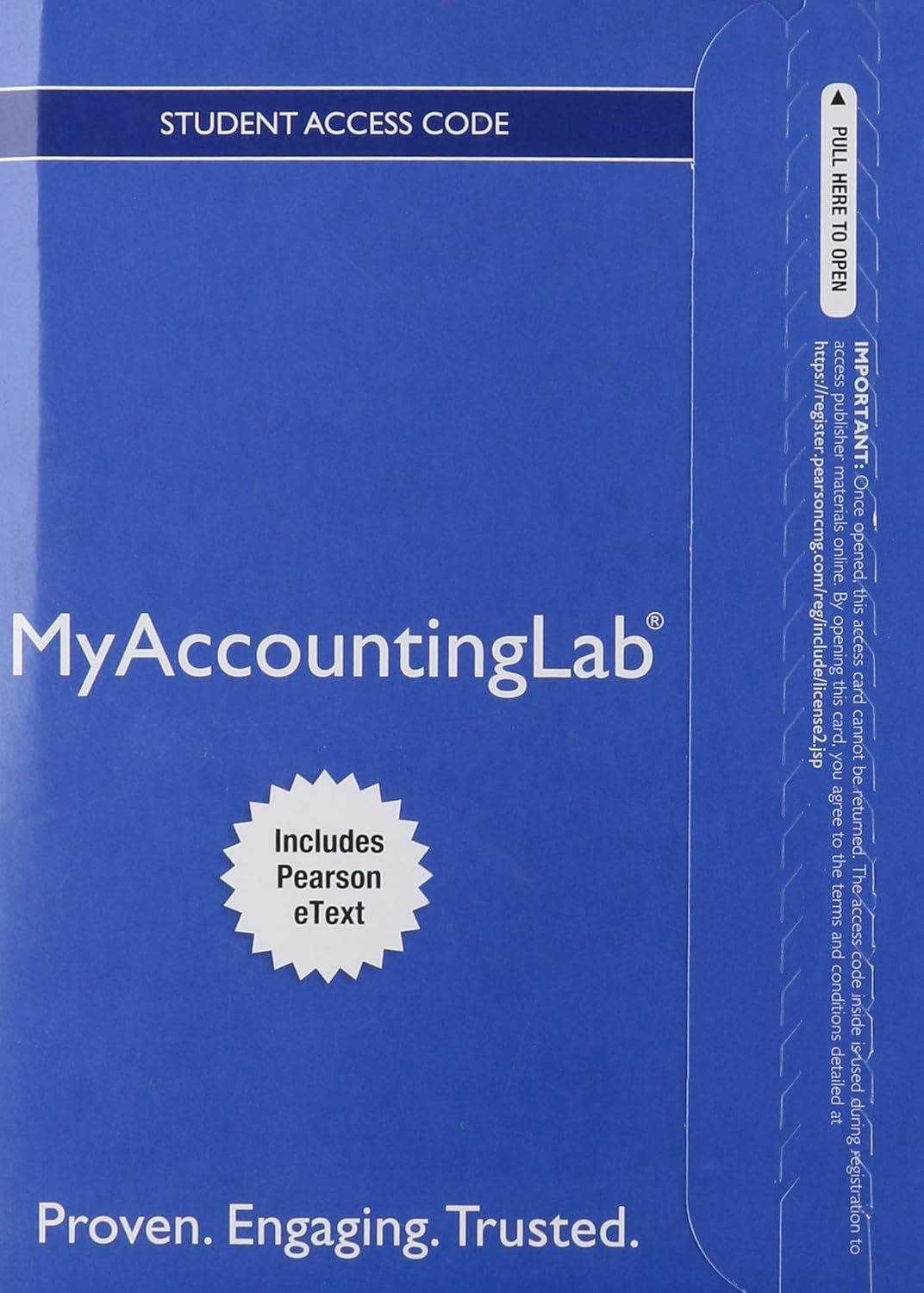 Buy NEW MyLab Accounting with Pearson eText - Standalone Access Card ...