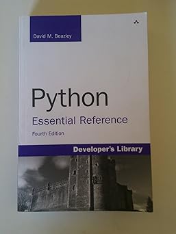 Python Essential Reference: Beazley, David: 8601419534111: Amazon.com: Books