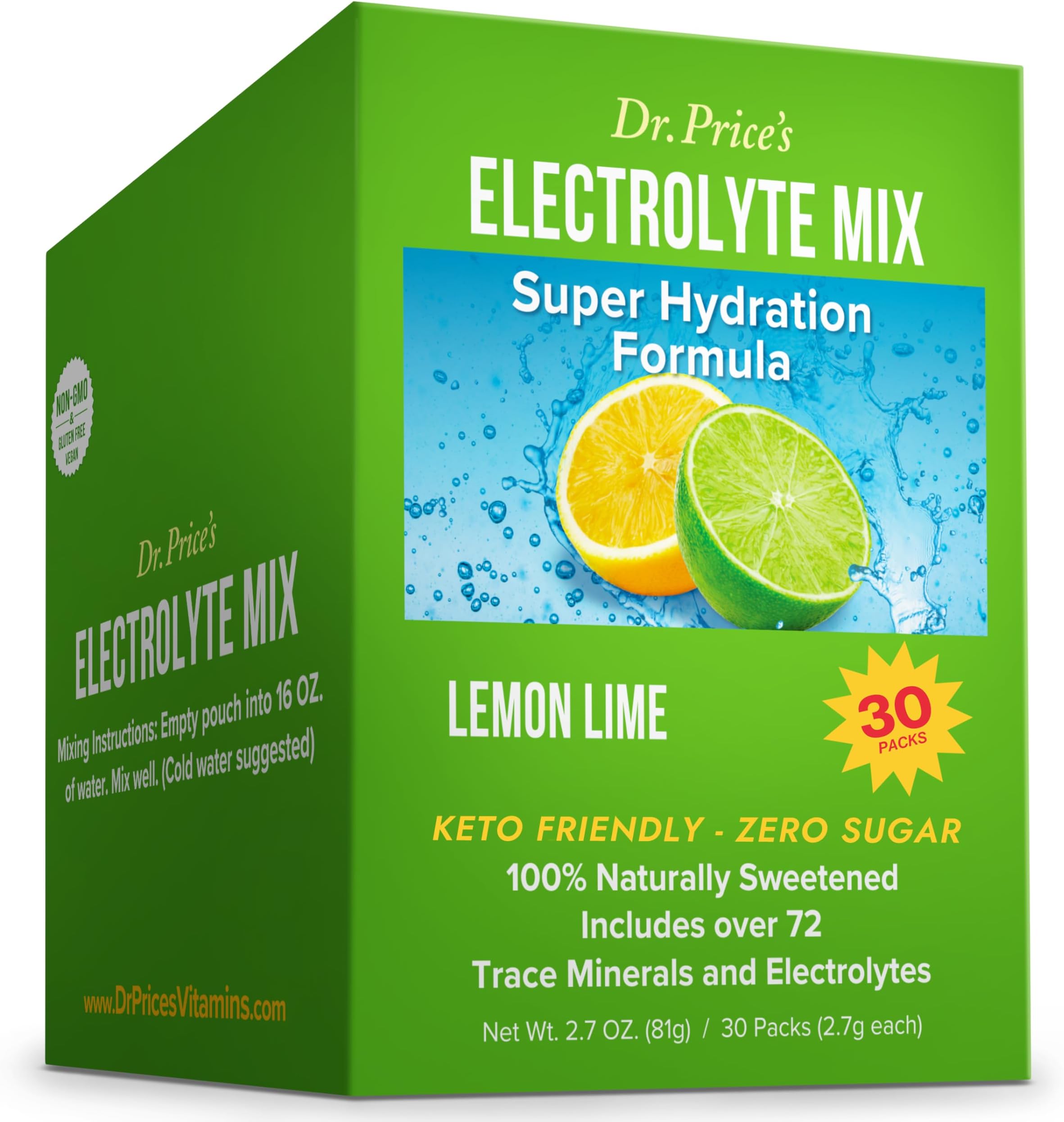 Amazon.com: BodyTech Electrolyte Fizz Packets, Lemon Lime - Supports ...