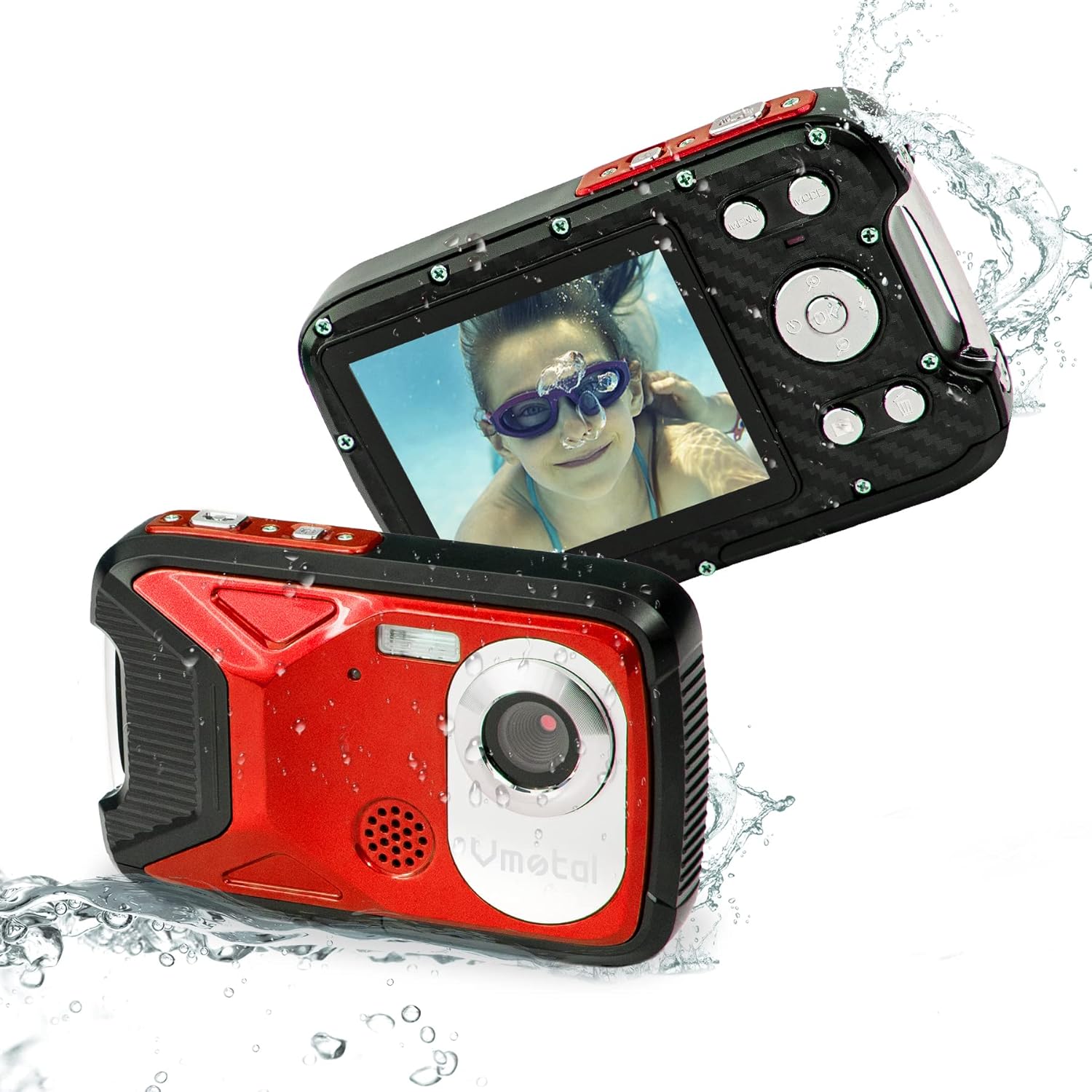 Amazon.com : Waterproof Digital Camera Full HD 1080P Underwater Camera ...