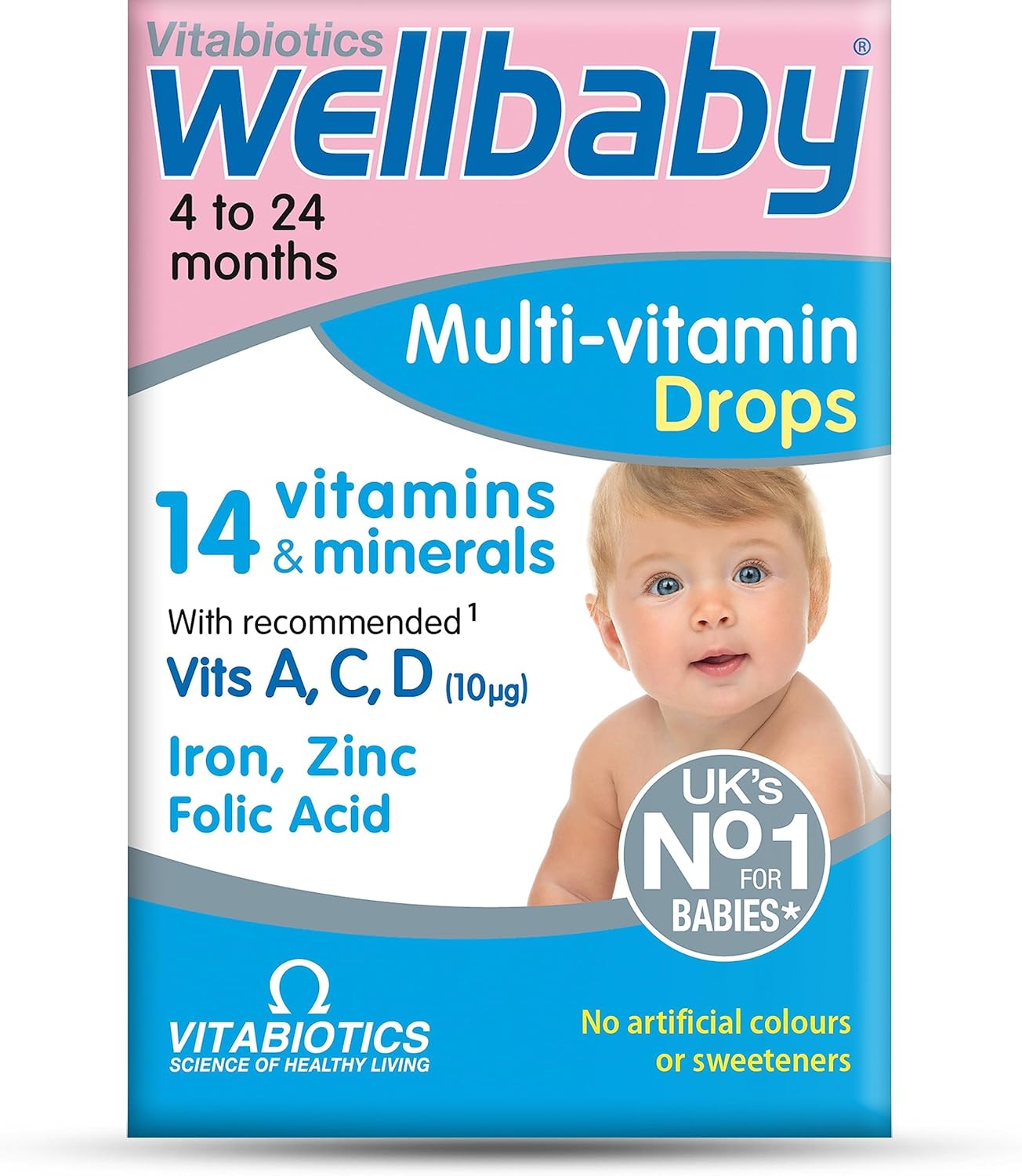 Wellbaby Multivitamin Liquid Drops, 30ml, by Vitabiotics : Amazon.co.uk ...