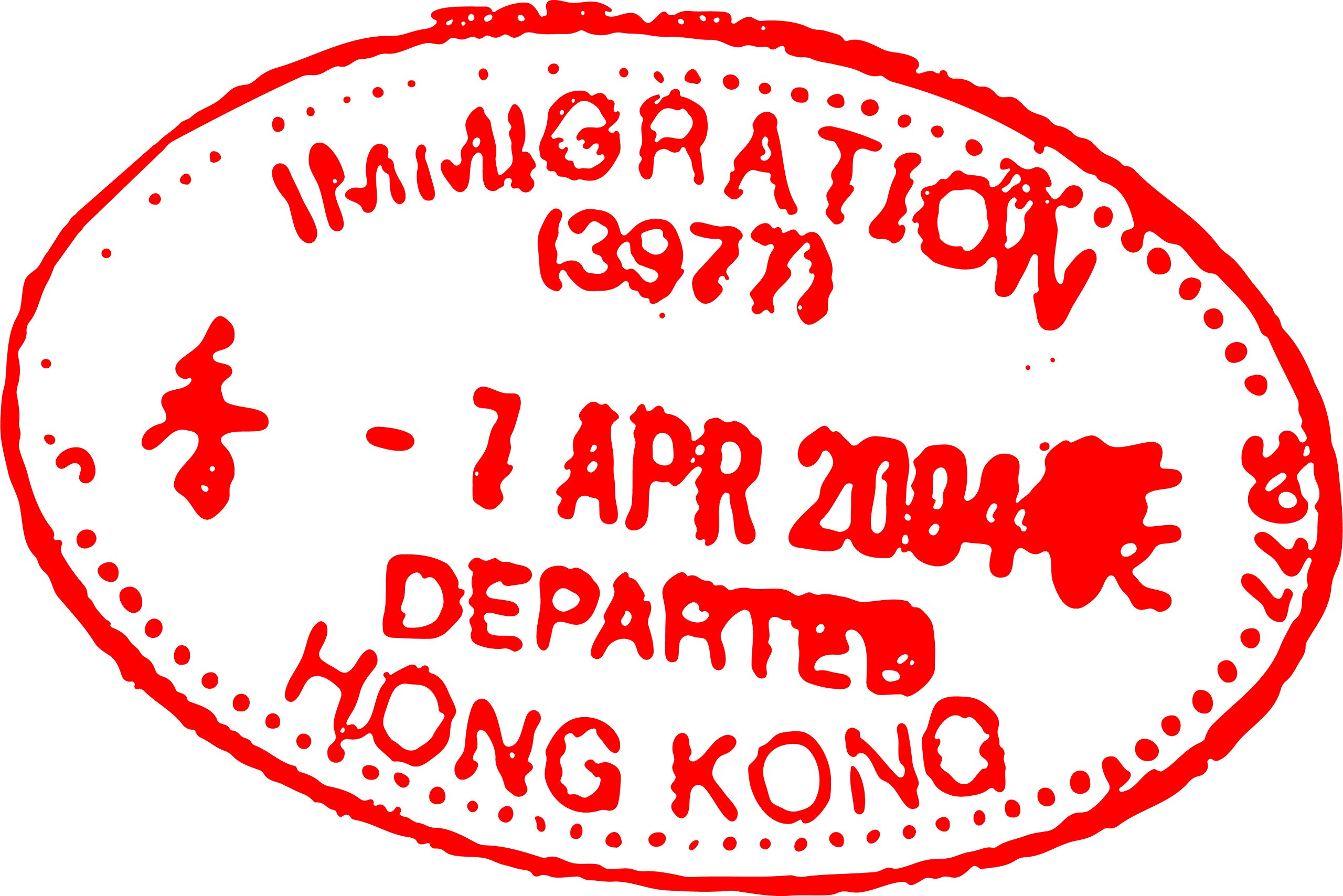 Asia Passport Stamp
