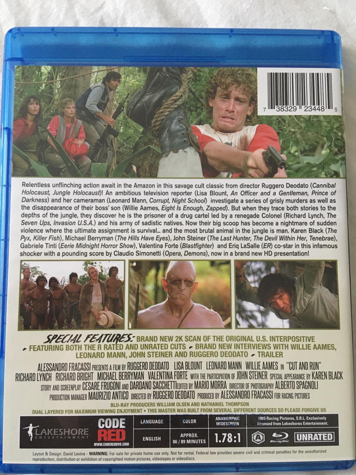 Cut and Run (Limited Mediabook Cover B) Ruggero Deodato - 2-Disc ...