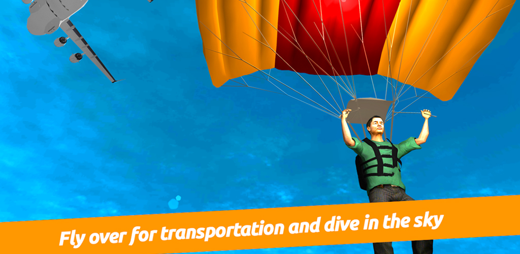 Sky Dive Airplane Adventure Simulator 3D: Wingsuit Parachute Gliding ...