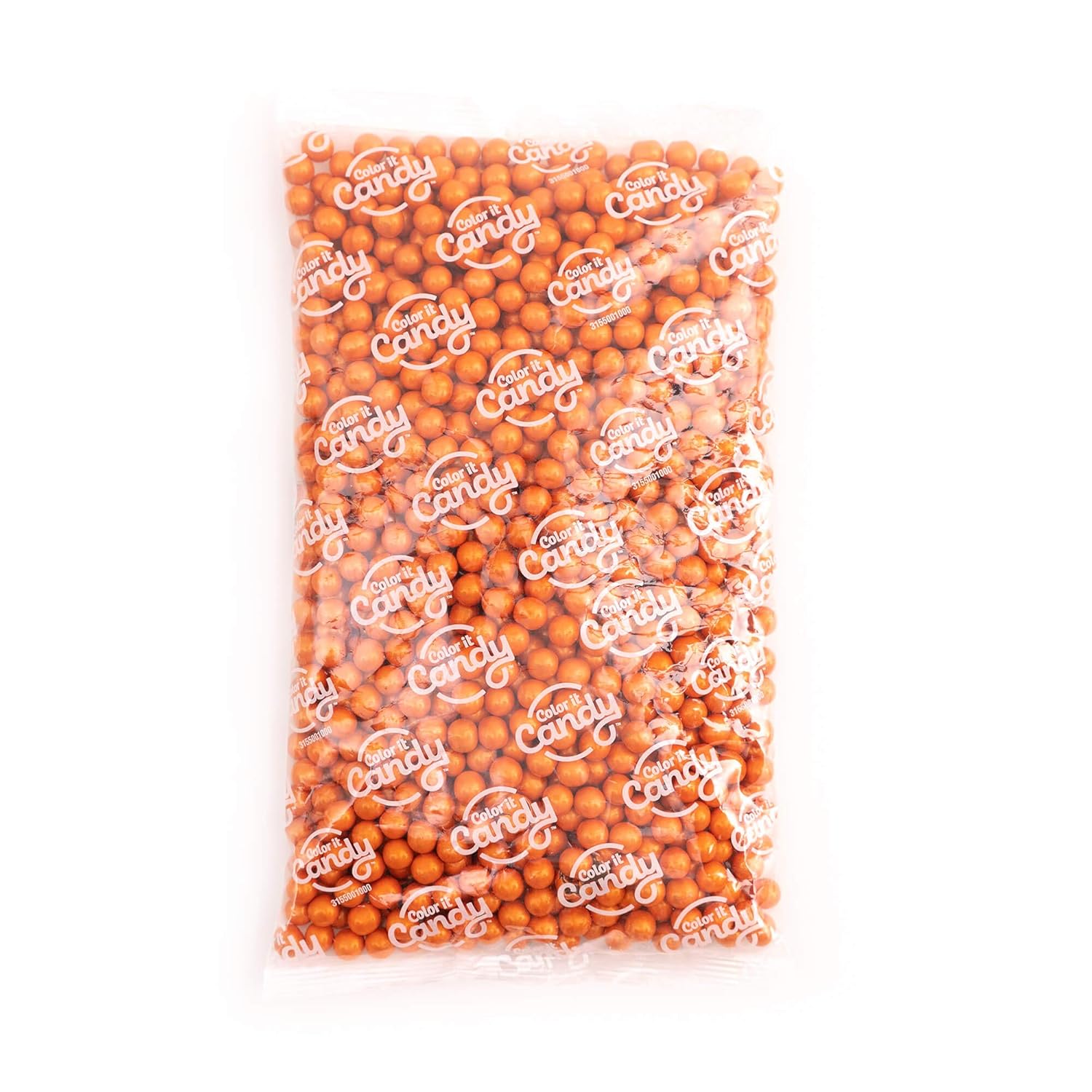 Buy Color It Candy Shimmer Orange Sixlets 2 Lb Bag - Perfect For Table ...