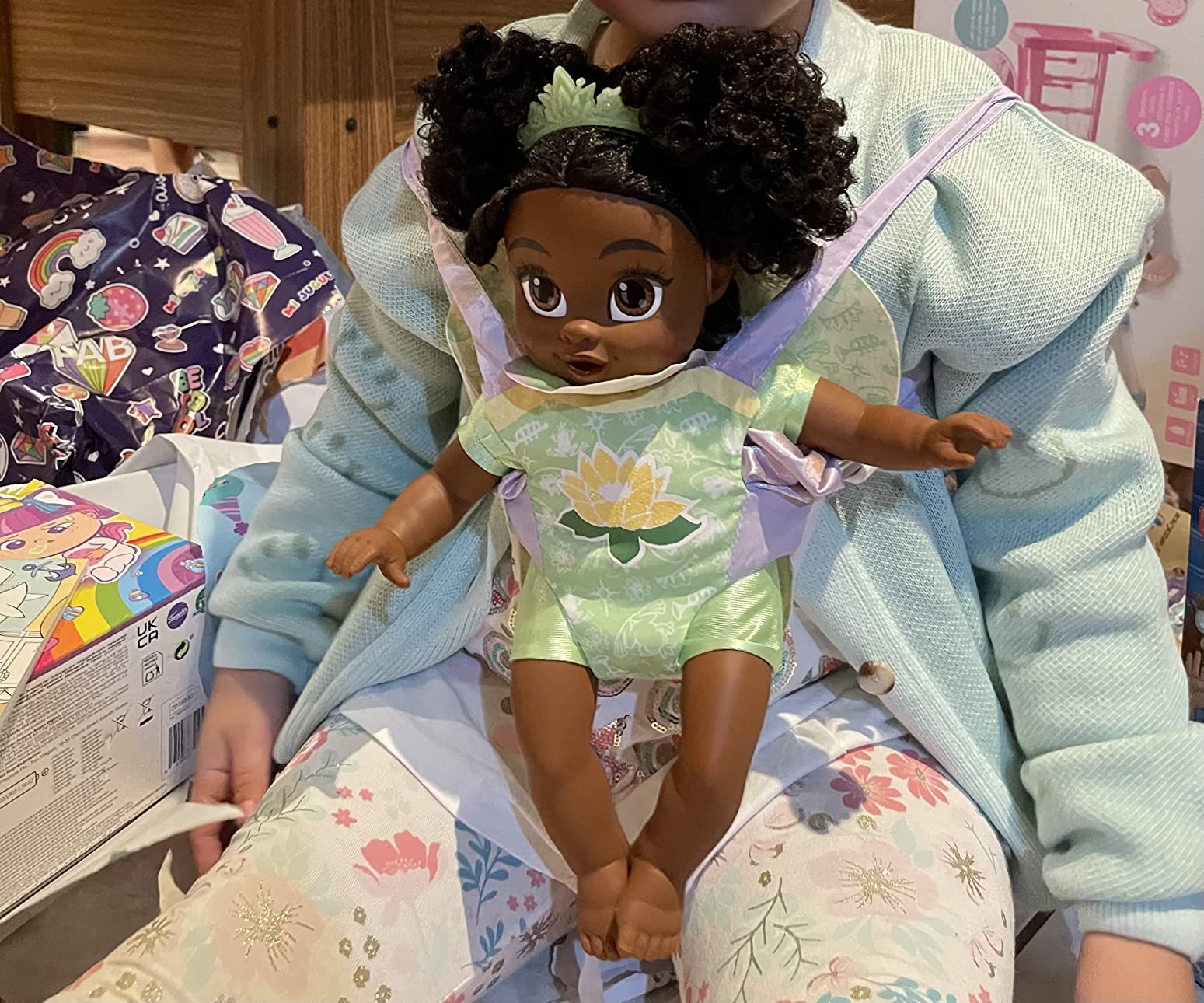 $7/mo - Finance Disney Princess Ariel Baby Doll Deluxe with Tiara ...