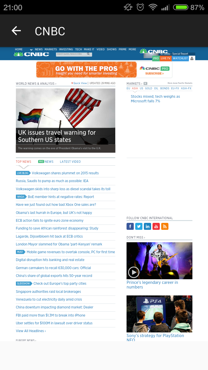 Top 20 US Business News - App on Amazon Appstore