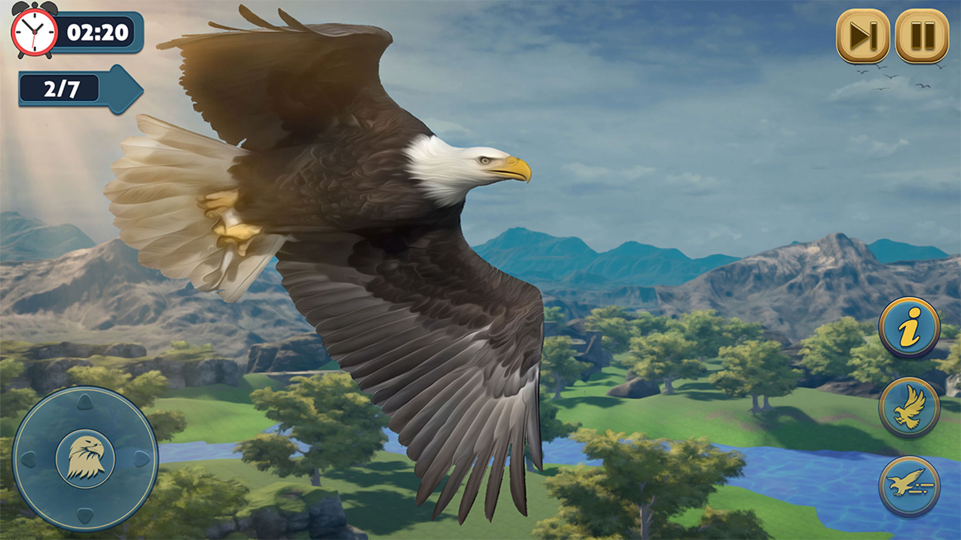 Forest Big Bird Eagle Simulator 3d game - App on Amazon Appstore