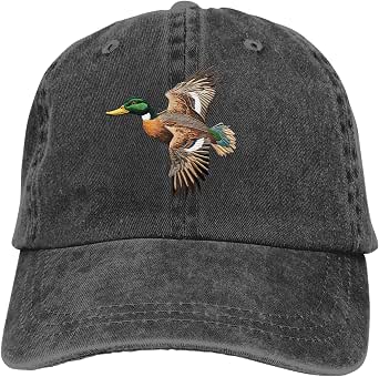 Duck Hunting Hats for Men Women, Wild Duck Hunting Accessories Baseball ...