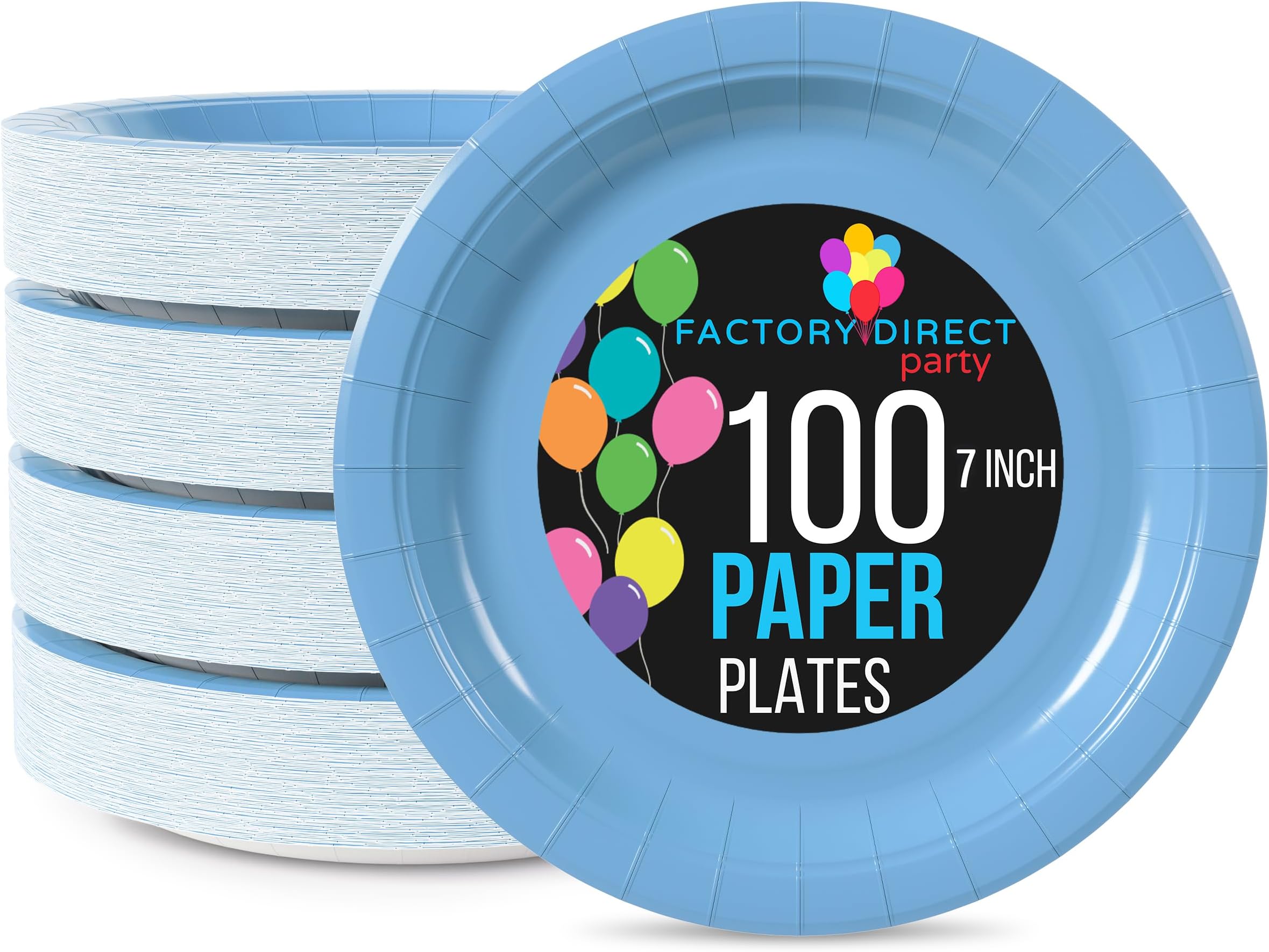 Amazon.com: Creative Converting Touch of Color 24 Count Paper Banquet ...