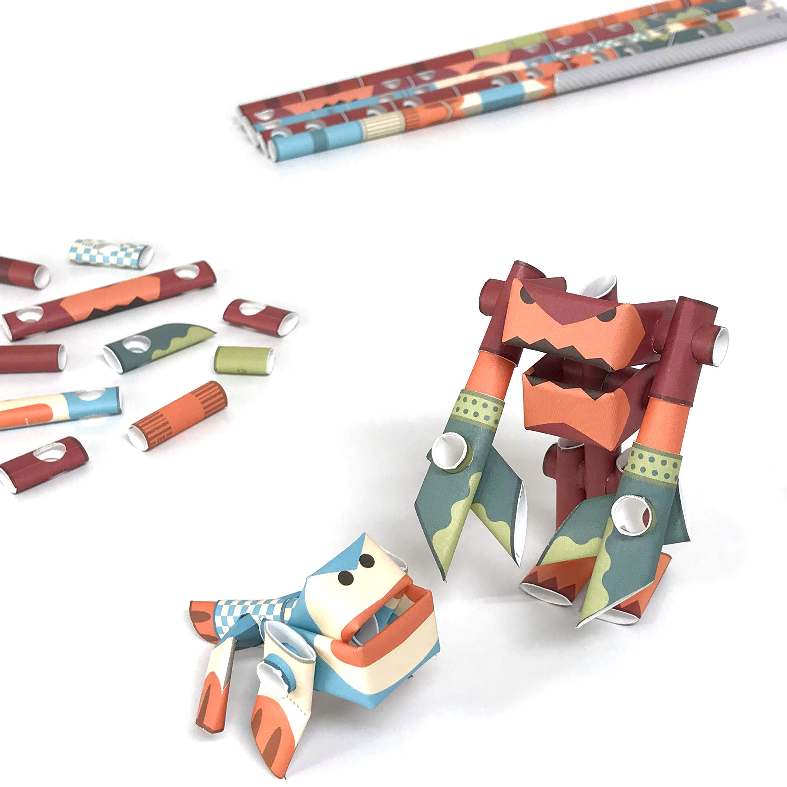 Piperoid Diy 3d Puzzle Paper Craft Kit Rob And Skip | Desertcart INDIA