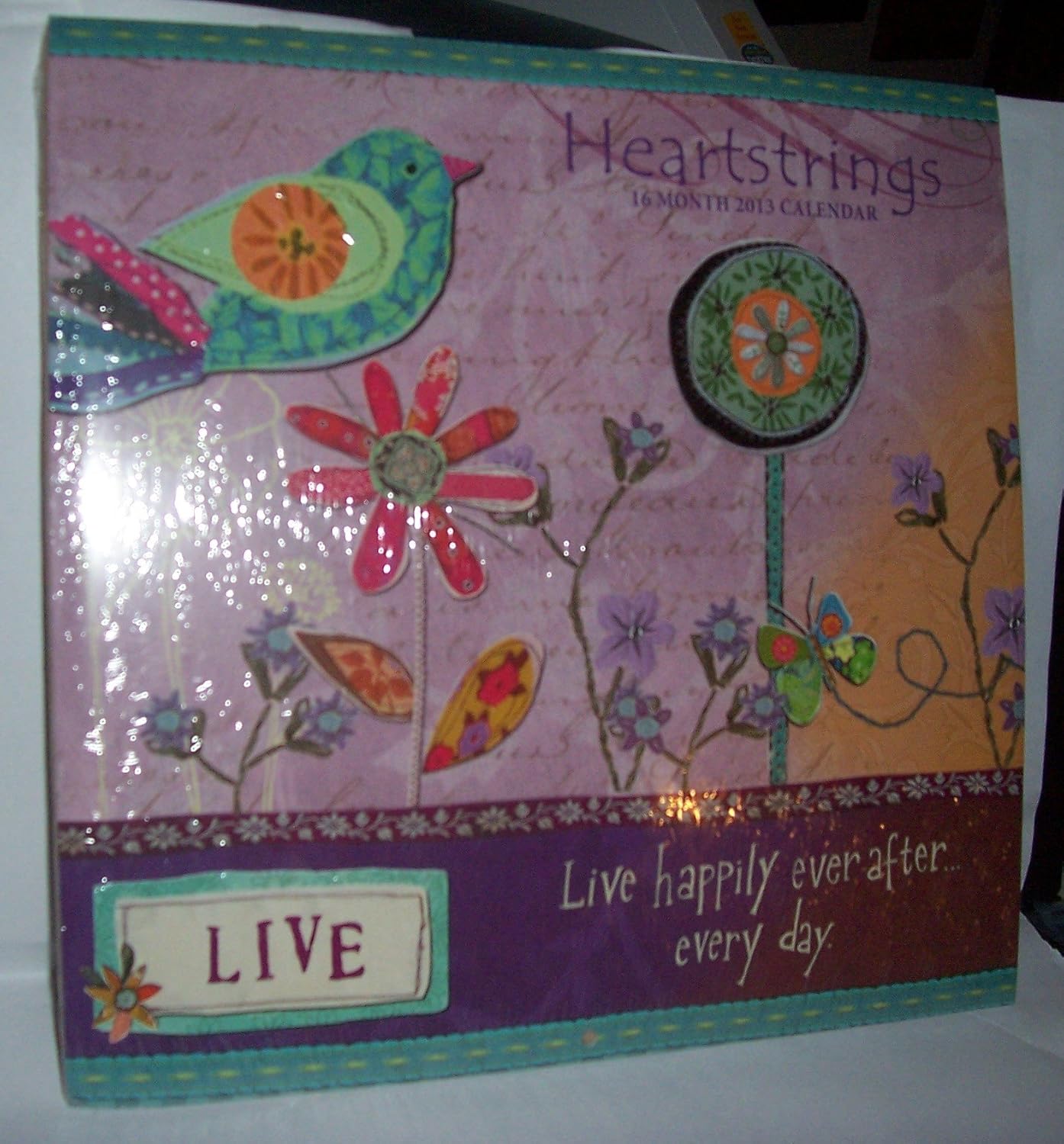 Amazon.com: 2013 16 Month Wall Calendar - Heartstrings : Office Products