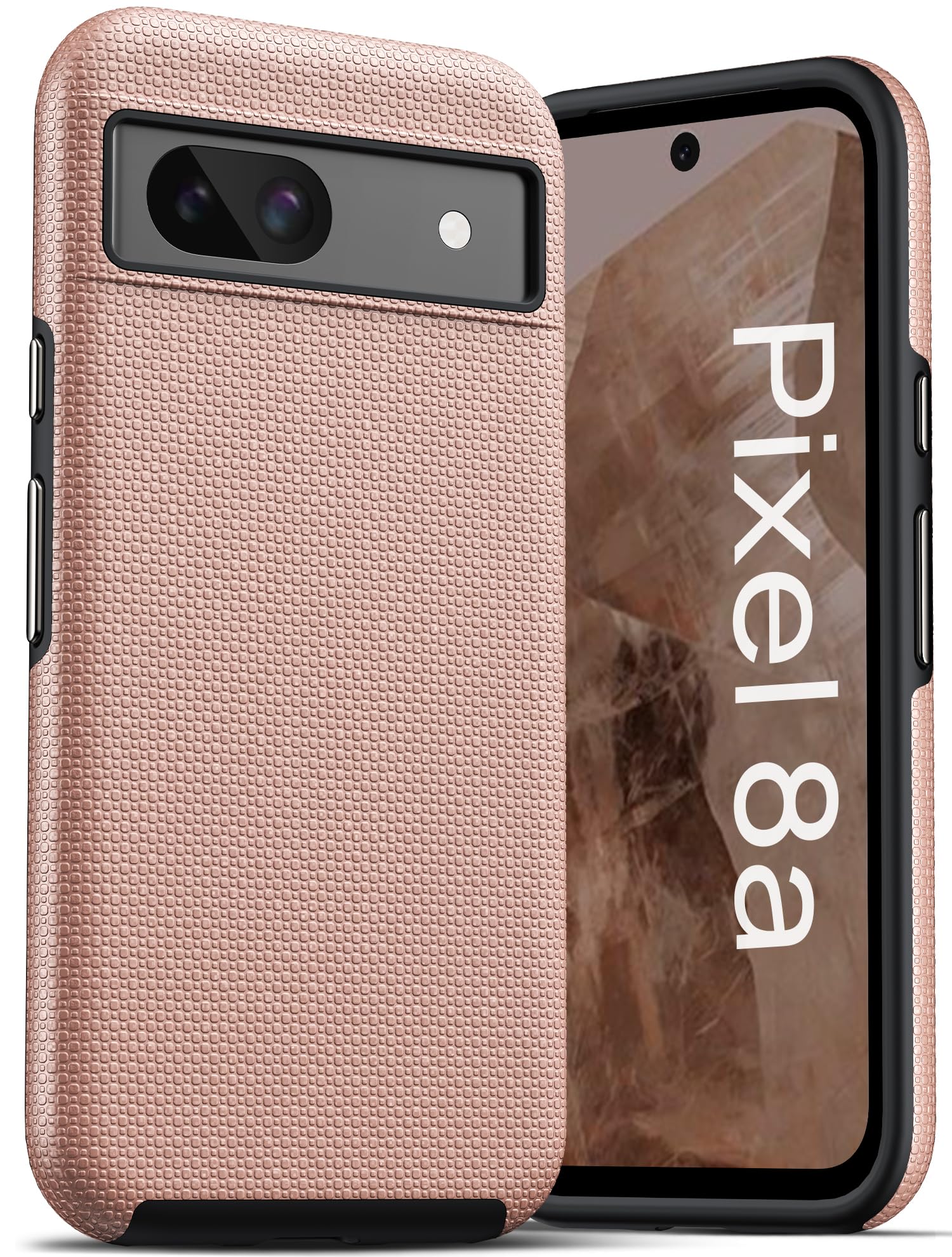 Amazon.com: Vihibii for Google Pixel 8a Case, Shockproof Soft Silicone ...