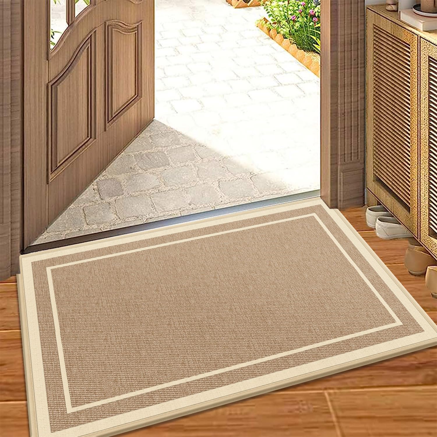 Amazon.com: GOYLSER Indoor Door Rug Patio Door Rug Inside Plain Door ...
