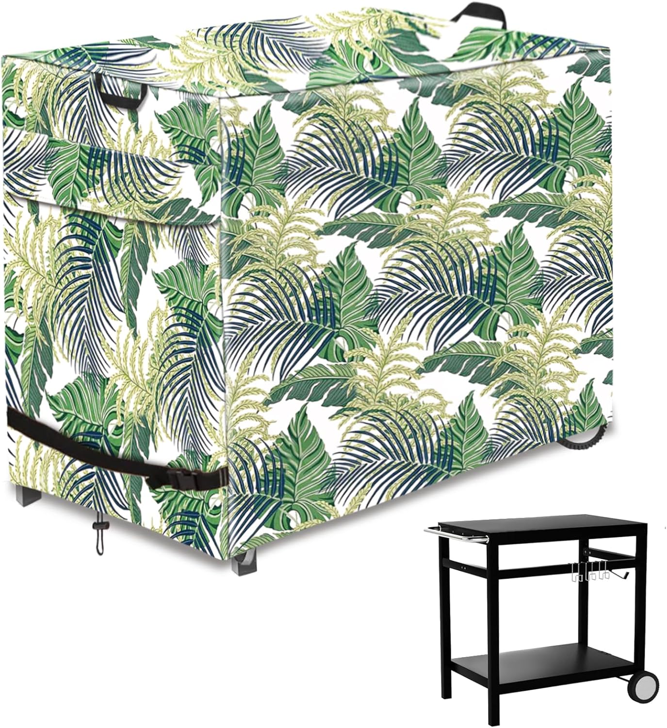 Amazon.com : Iceberg Elf Outdoor Dining Cart Covers (40"X24"X32" Green ...