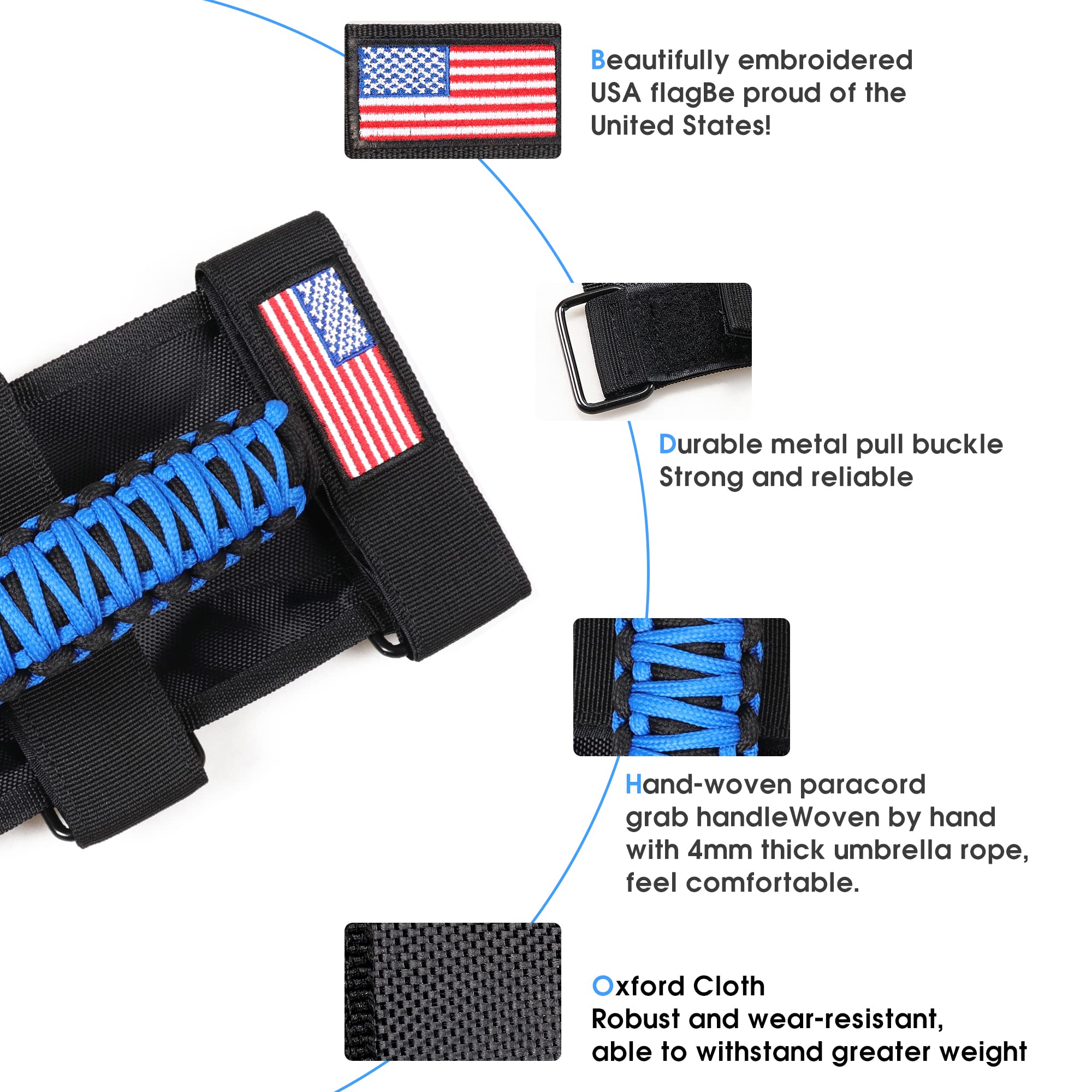 Snapklik.com : Sukemichi Handles Grab Roll Bar Grab Handles Grip Handle ...