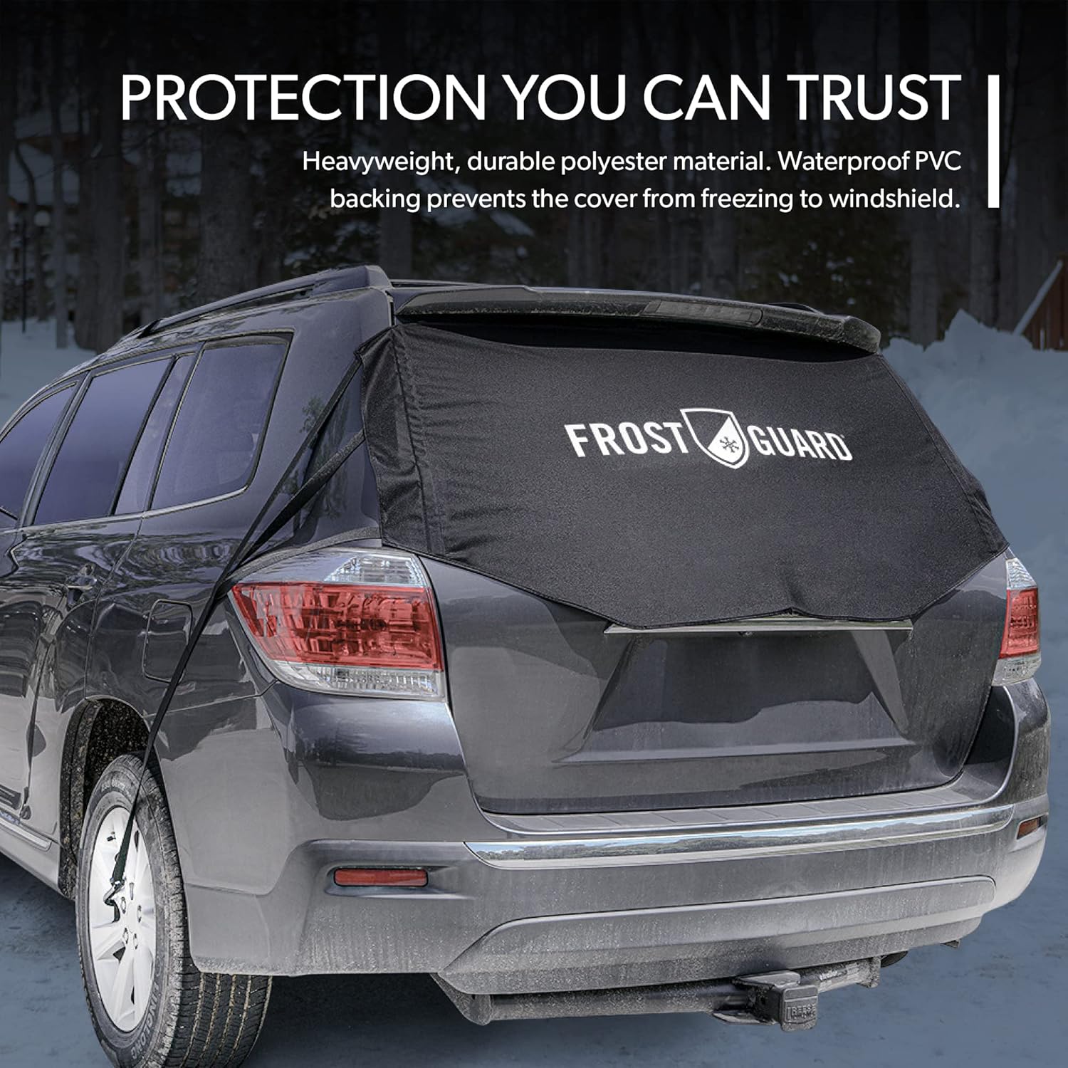 Buy FrostGuard Rear Windshield Cover for Ice and Snow, For SUVs and ...