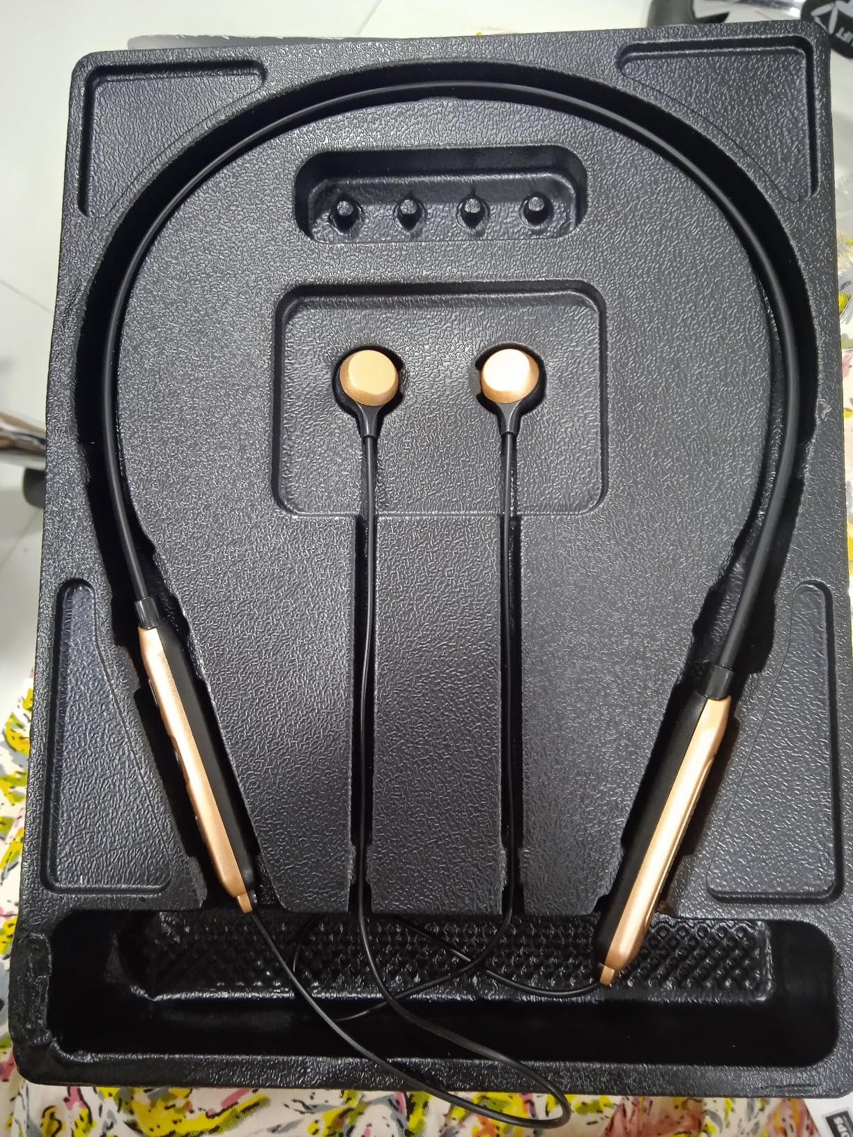 TP TROOPS Wireless Neckband with Wired in-Ear Earphone with Mic,30Hrs ...