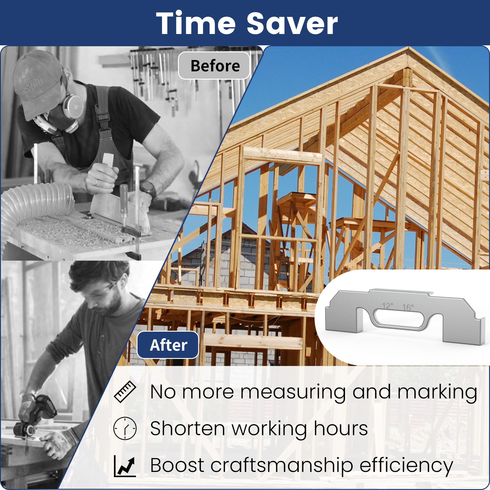 Snapklik.com : TopDirect 3 In 1 Framing Tool - 12/14/16 Inch Framing ...