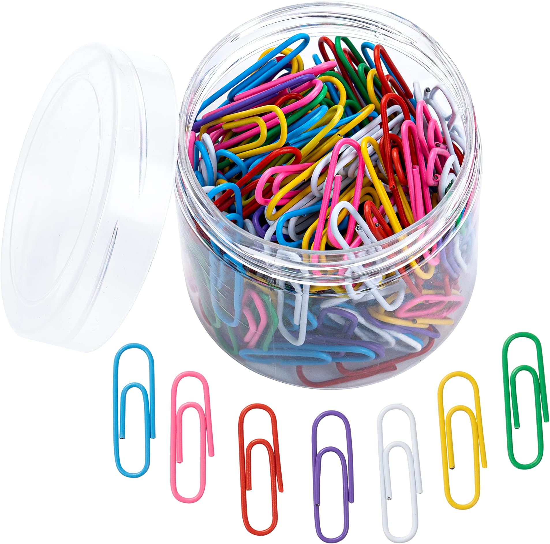 Amazon.com : Officemate Small #3 Size Paper Clips, Silver, 200 in Pack ...
