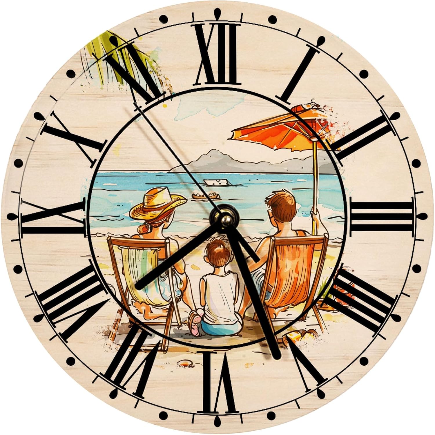 Amazon.com: US Stock 20pcs Wood Wall Clock 7.9 inch Sublimation Blank ...