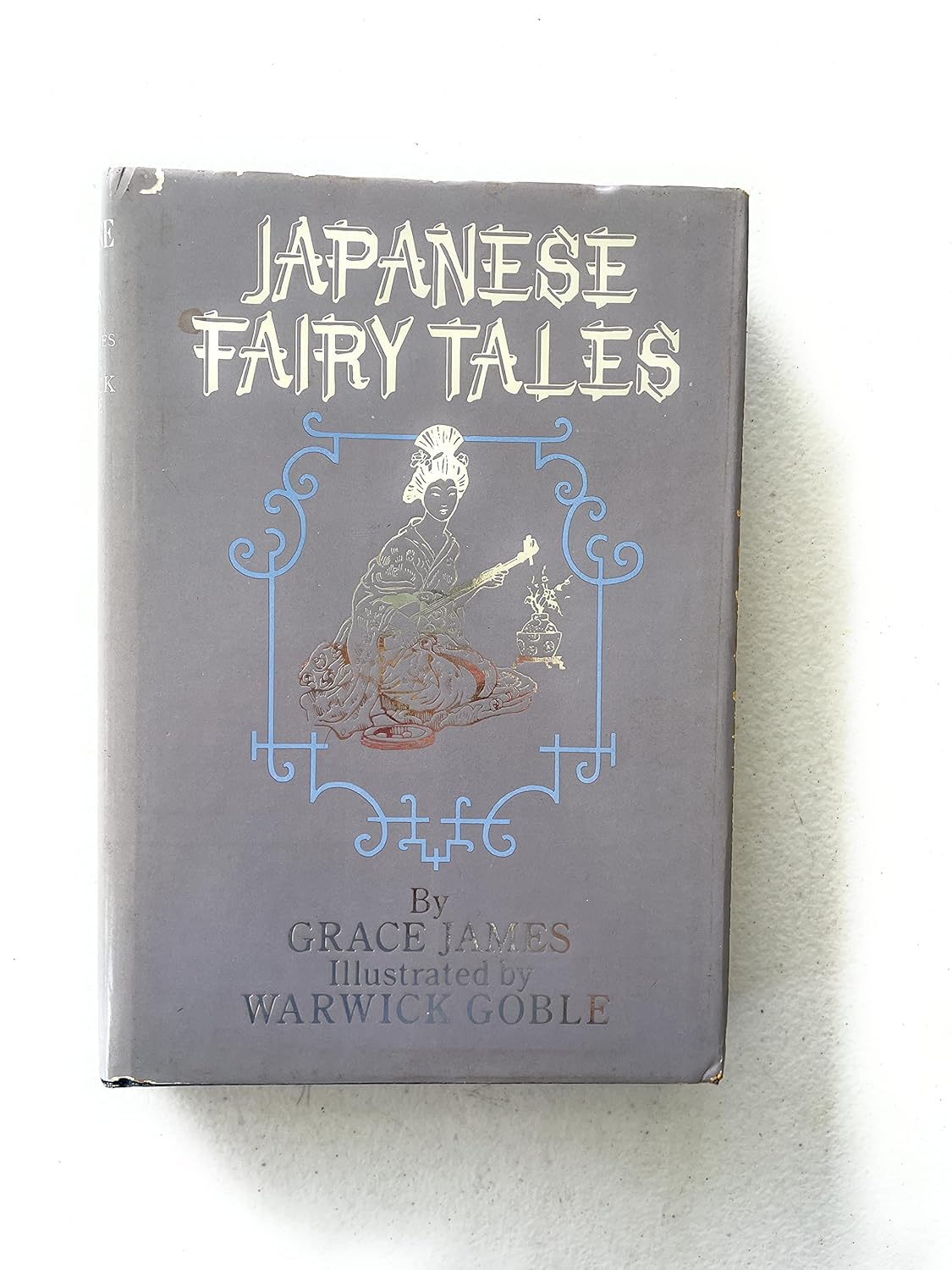 GREEN WILLOW AND OTHER JAPANESE FAIRY TALES. With 16 illustrations in colour by Warwick Goble ...
