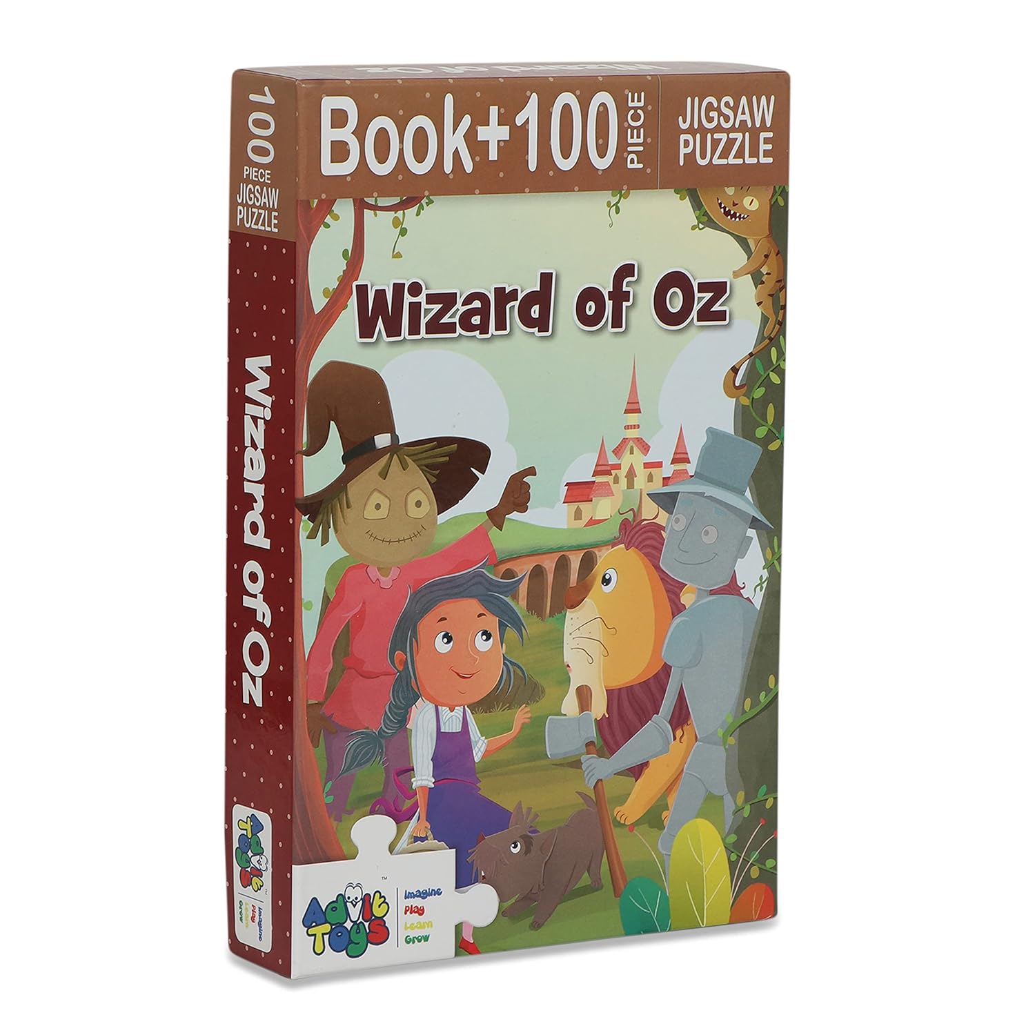 Buy Advit Toys Wizard of Oz - Jigsaw Puzzle (100 Piece + Educational ...