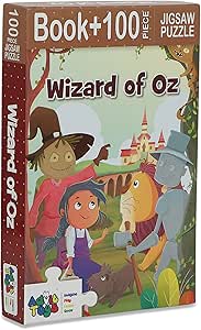 Amazon.com: Advit Toys Wizard Of Oz- Jigsaw Puzzle (100 Piece ...