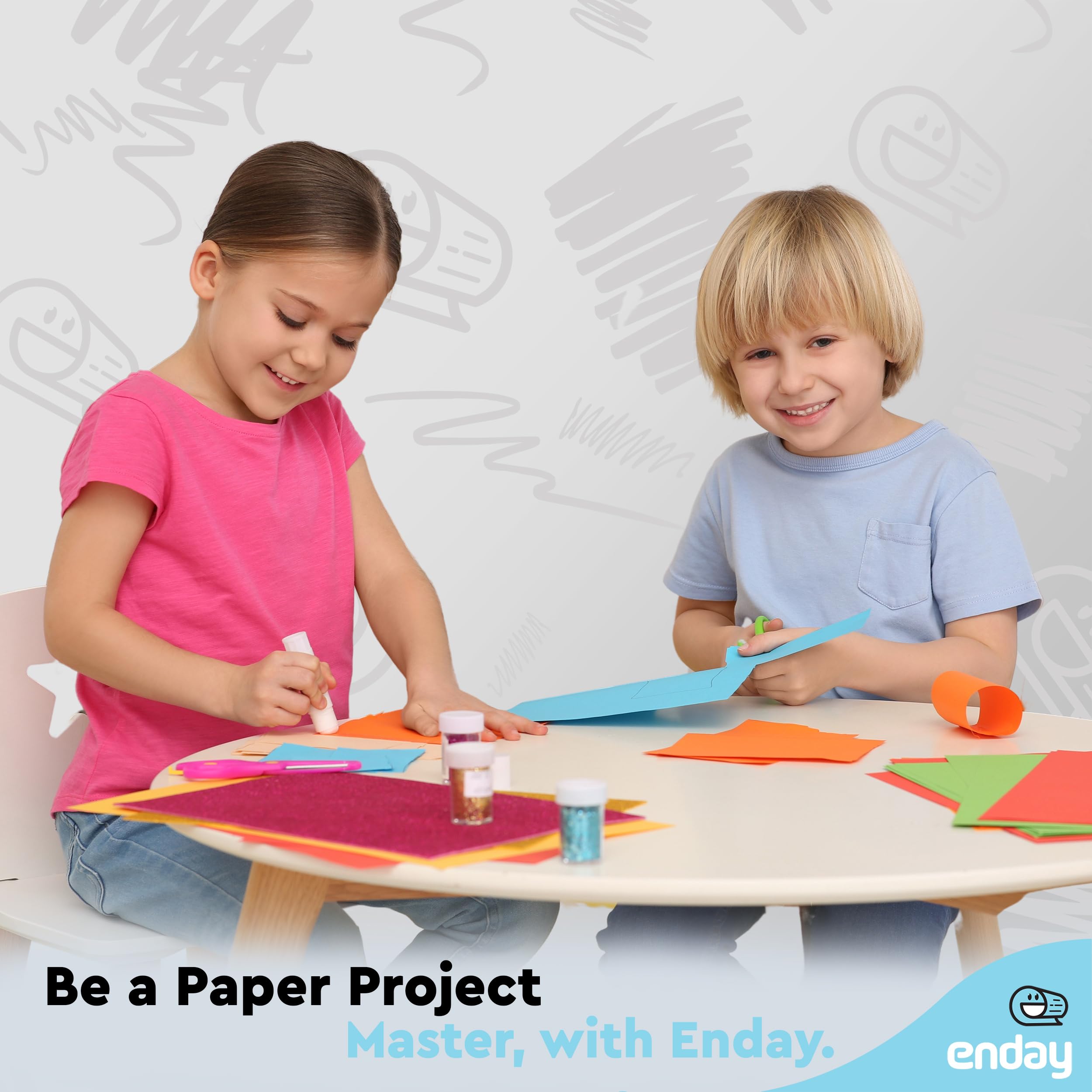 Snapklik.com : Construction Paper Assorted Colors, 9” X 12” Standard ...
