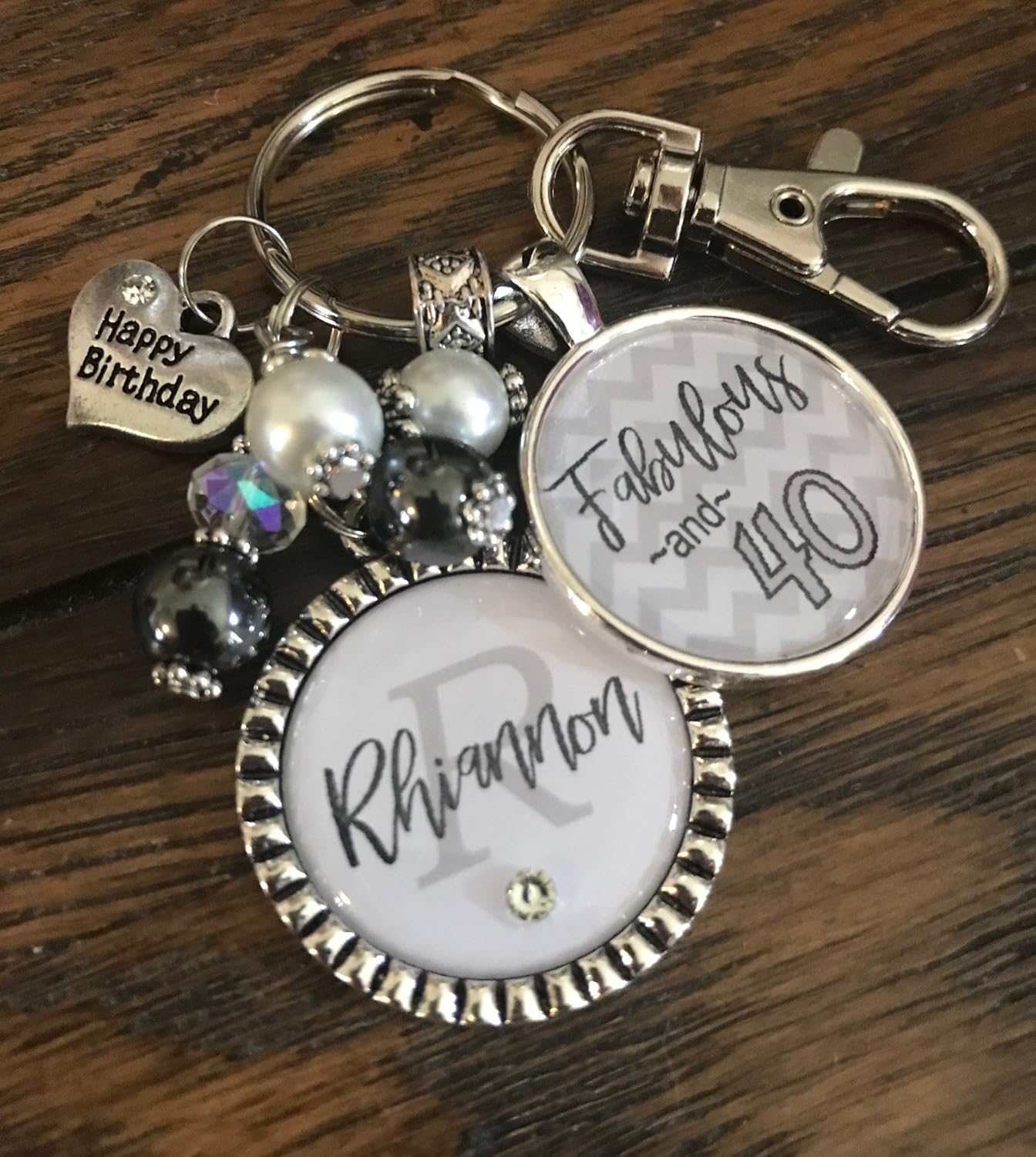 Amazon.com: Fabulous and 40 Women's Personalized vintage 40th birthday ...