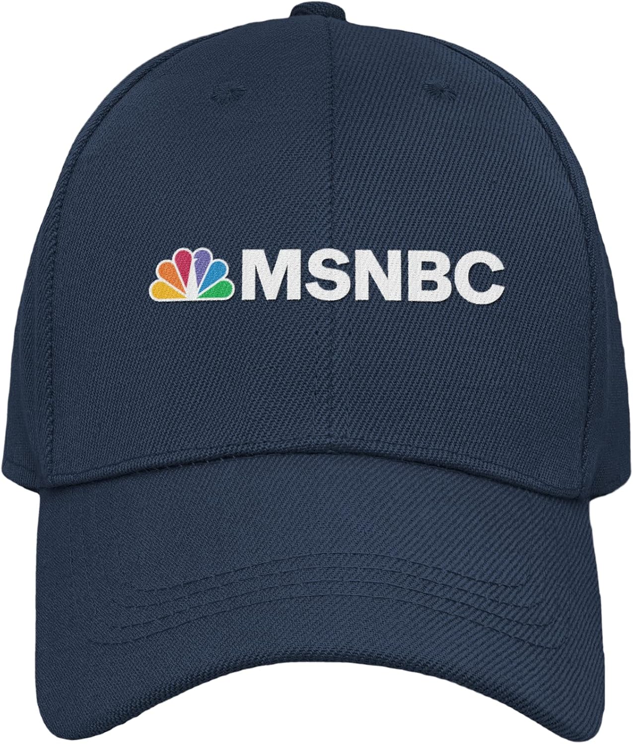 Amazon.com: MSNBC Embroidered Logo Hat - Officially Licensed Navy ...