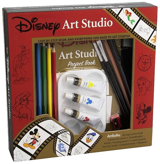 Disney Art Studio: Learn to Draw Your Favorite Disney Characters ...