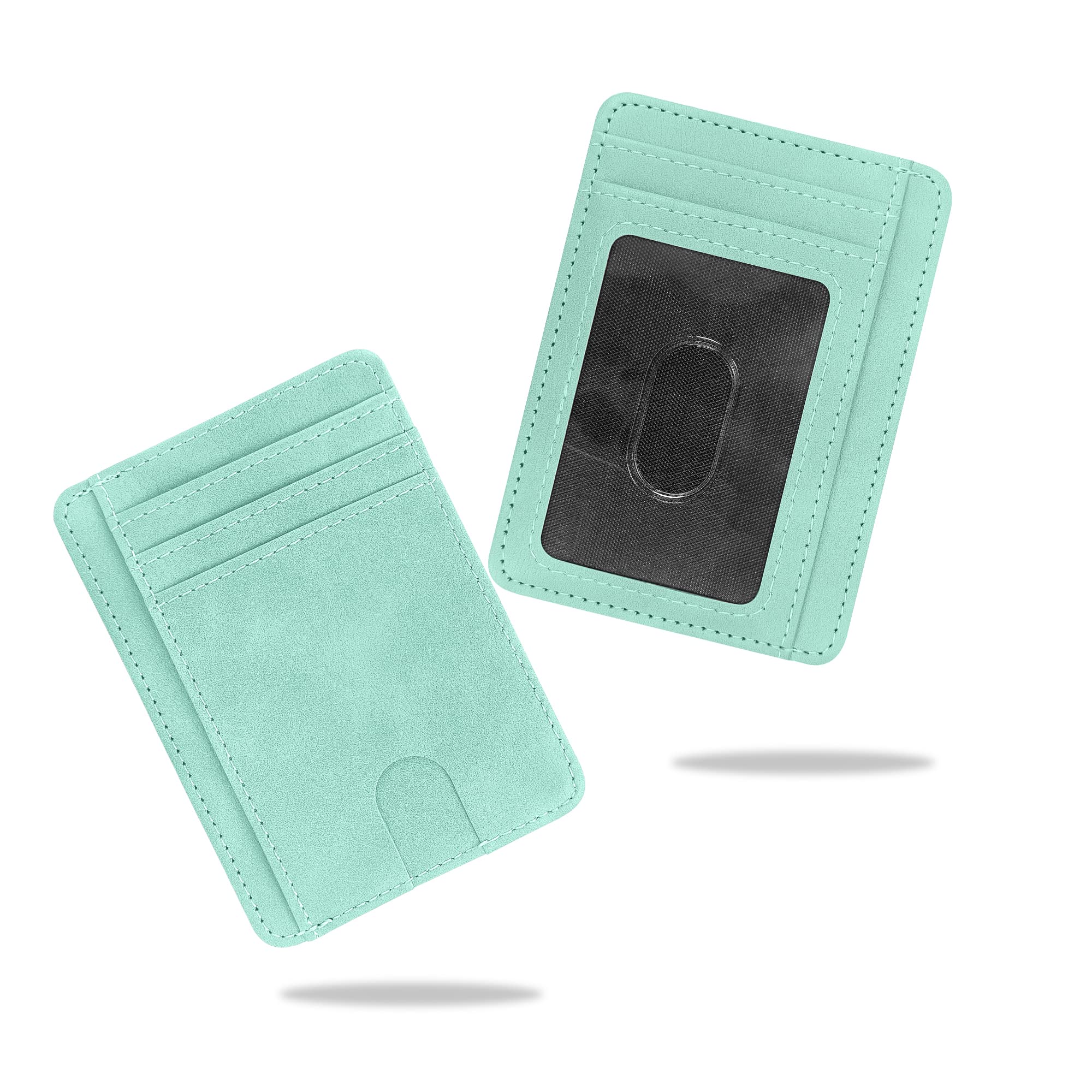 Amazon.com: CONISY Slim Credit Card Holder for Women, Thin Front Pocket ...