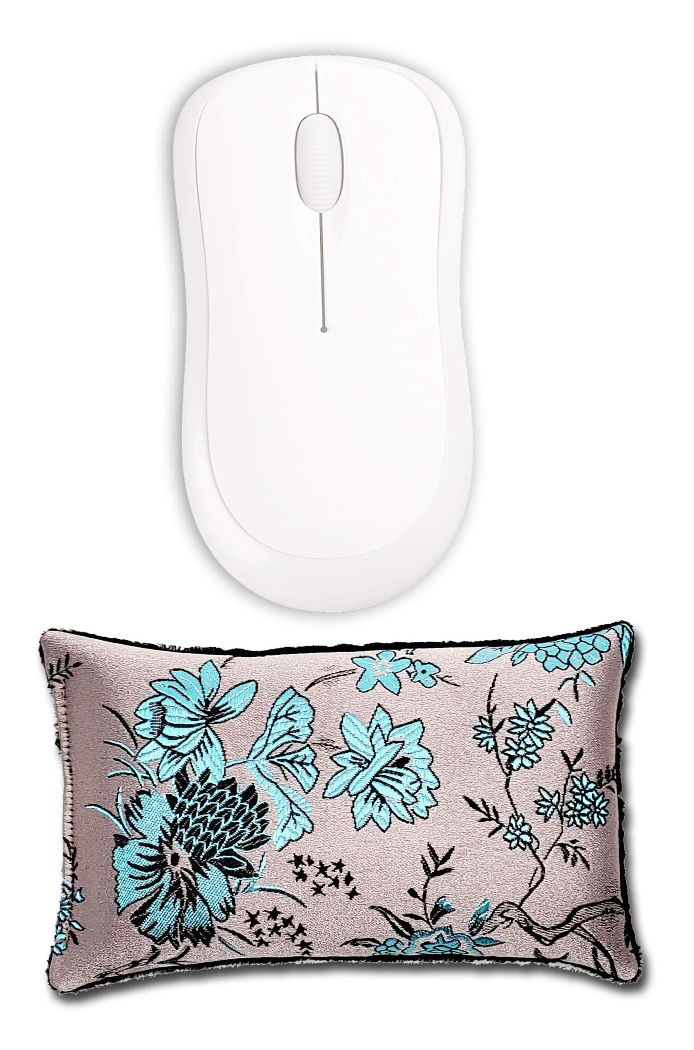 Amazon.com : Candi Andi Satin Brocade & Crushed Velvet Mouse Wrist Rest ...