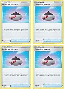 Amazon.com: Pokemon Card - Evolution Incense - Sword and Shield Base ...
