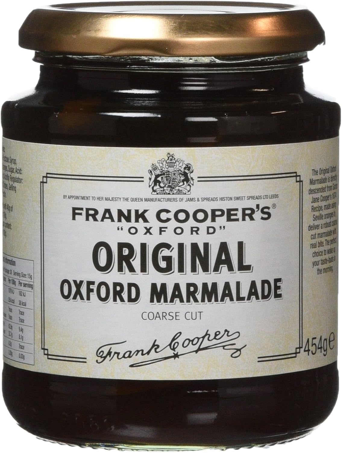 Frank Cooper's Original Oxford Marmalade, 454 g, Pack of 6 : Amazon.co ...