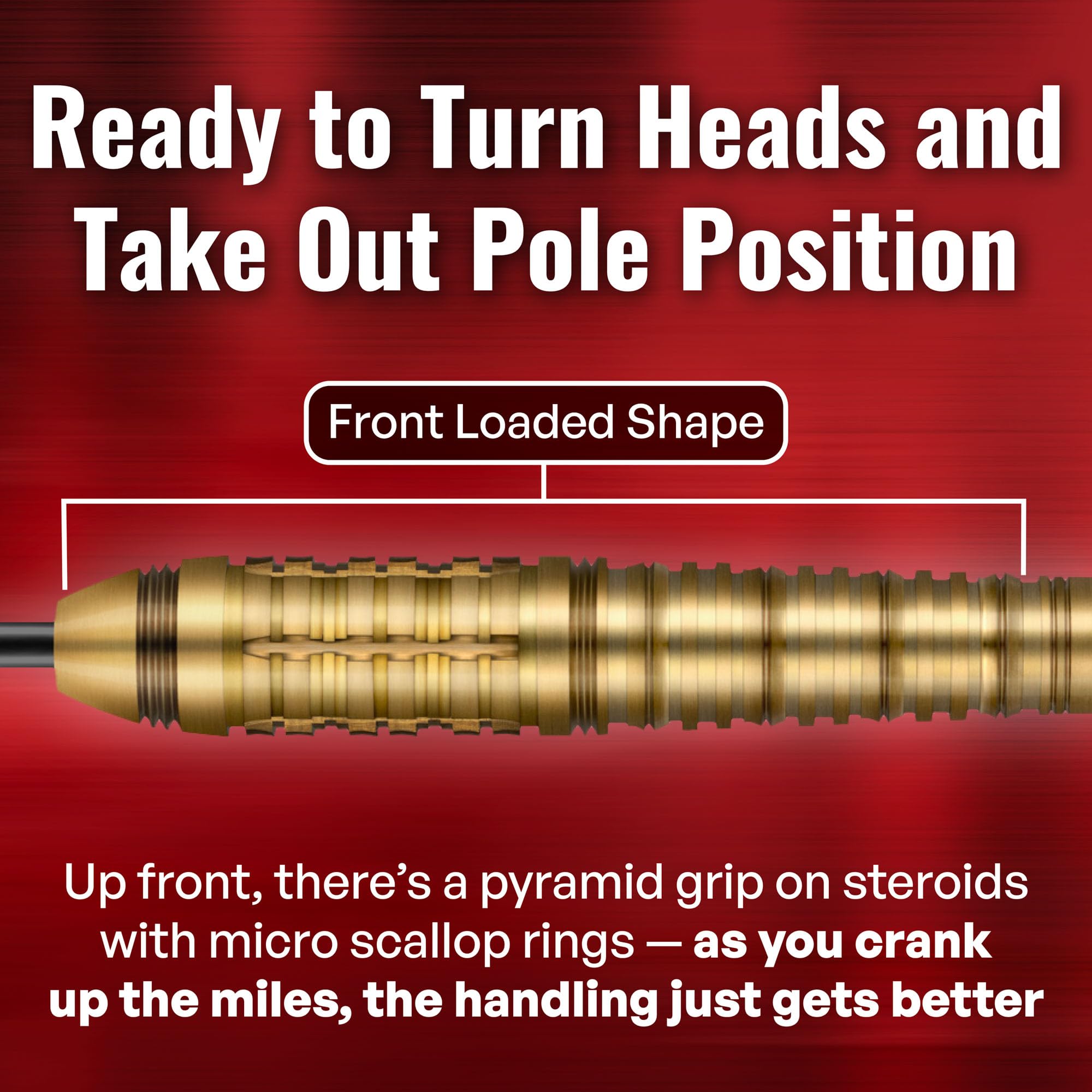 Shot! Darts Redline M4CH1 Steel Tip Dart Set Front Weighted 80% ...
