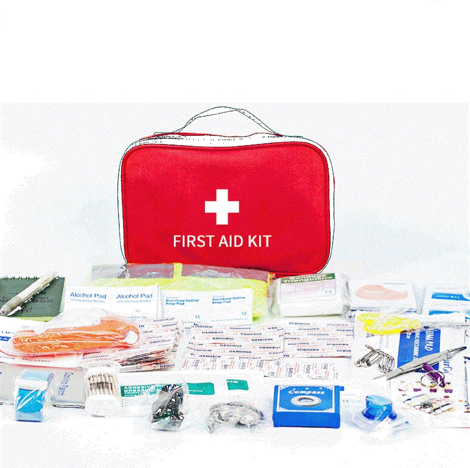 Amazon.com: E-TOP SALE 184PCS First Aid Kit Portable Emergency Bag ...