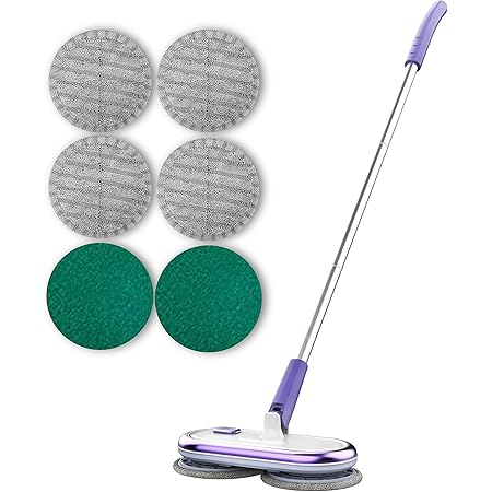 Amazon.com: Hover Scrubber Max Cordless Electric Mop with Motorized ...
