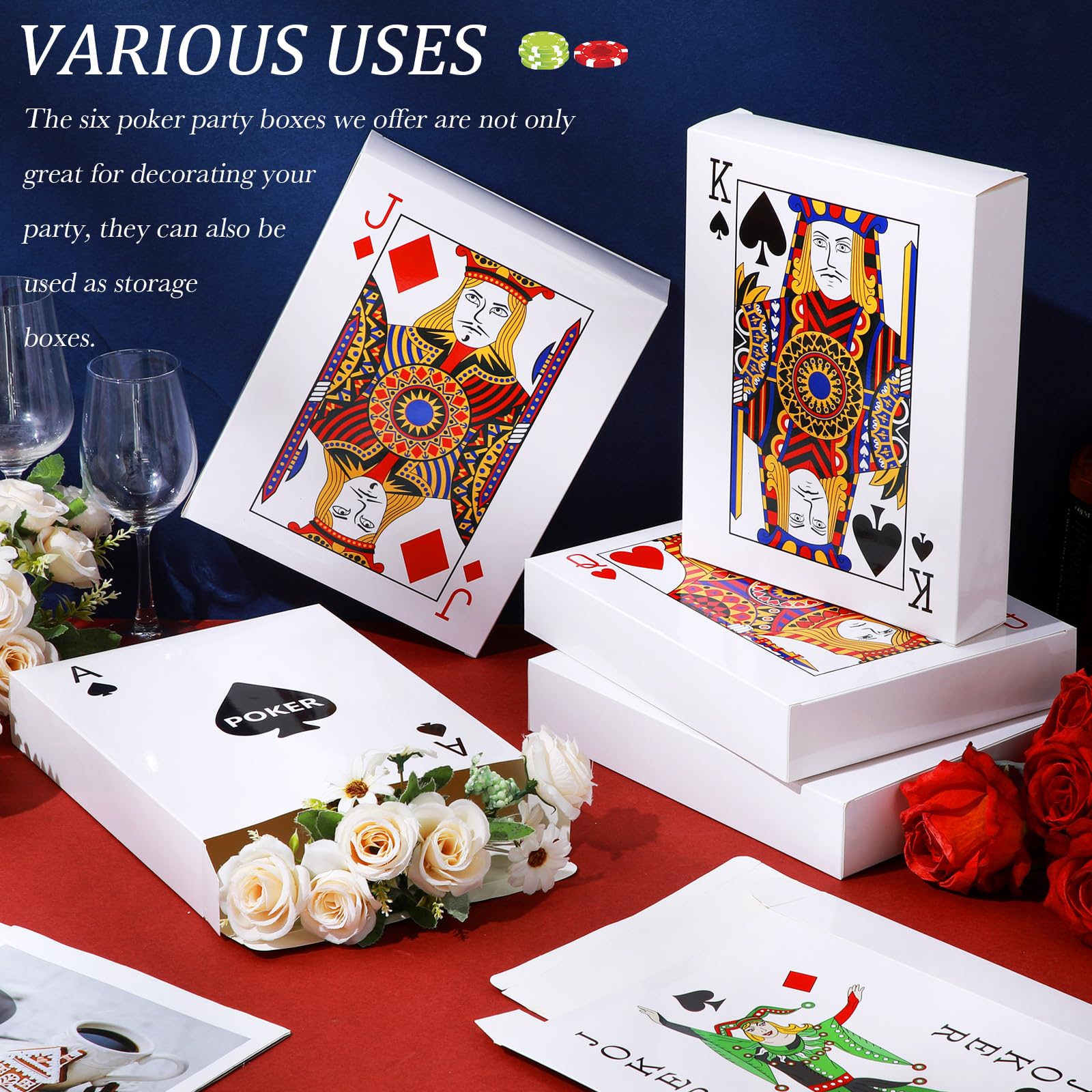 Playing Card Centerpieces
