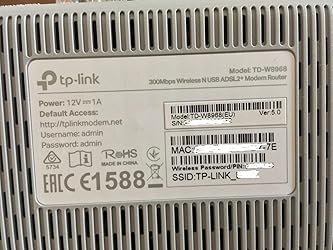 TP-Link TD-W8968 N300 Wireless ADSL2+ Router (White) - Buy TP-Link TD ...